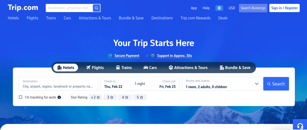Trip.com è affidabile? Recensione e guida del sito online
